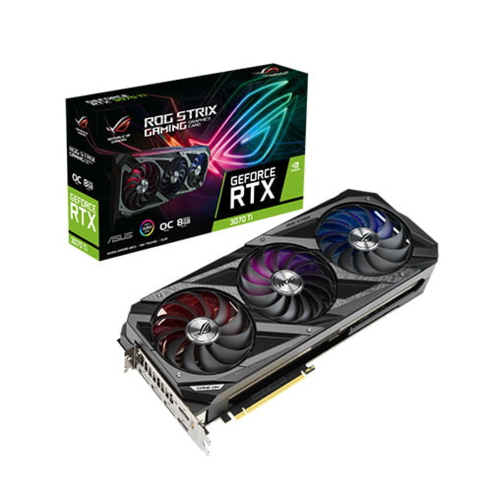 Asus ROG Strix GeForce RTX 3070 Ti OC Edition 8GB GDDR6X Graphics Card