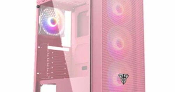 Fantech Aero CG80 Mid-Tower ATX Gaming Case (PINK)