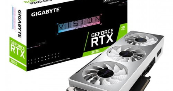 GIGABYTE GeForce RTX 3070 Vision OC 8G Graphics Card