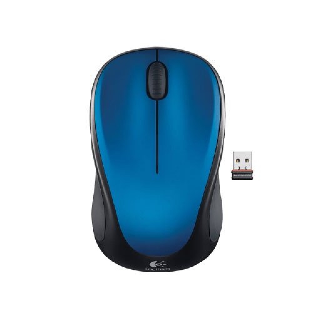 Logitech M235 Wireless Mouse (Blue)