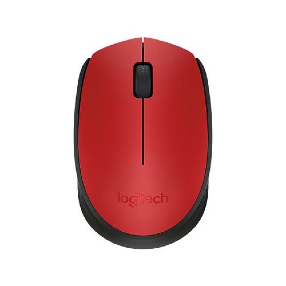 Logitech M171 Wireless Mouse (Red)