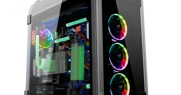 Thermaltake View 71 TG RGB Full Tower Chassis Black