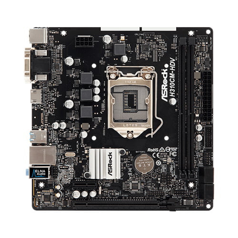 ASRock H310CM-HDV 9th Gen Micro ATX Motherboard