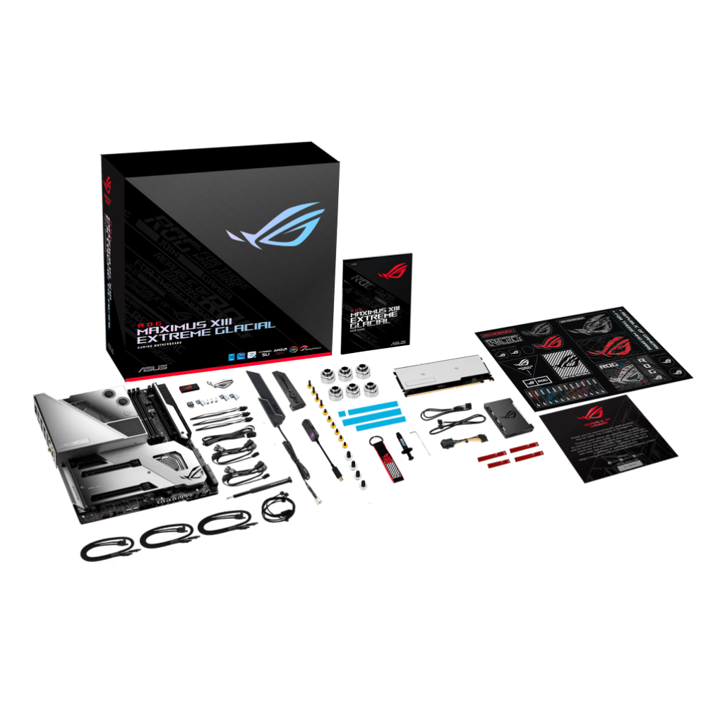 Asus Rog Maximus XIII Z590 Extreme Glacial 11th Gen Motherboard
