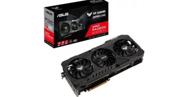 ASUS TUF Gaming Radeon RX 6700 XT OC Edition 12GB GDDR6 Graphics Card