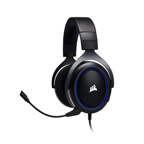Corsair HS50 Pro Stereo 3.5mm Gaming Headphone - Blue