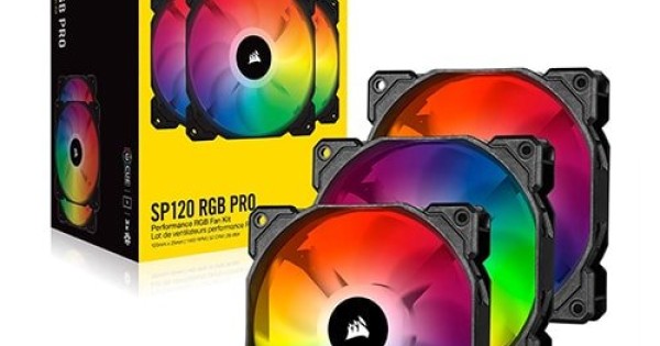 CORSAIR ICUE SP120 RGB PRO PERFORMANCE 120MM TRIPLE FAN