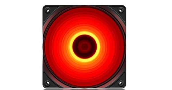 DEEPCOOL RF120R HIGH BRIGHTNESS RED LED CASE FAN