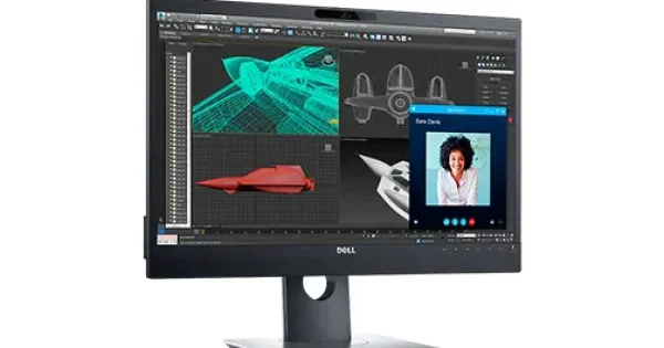 Dell P2418HZ 24 Inch Monitor for Video Conferencing