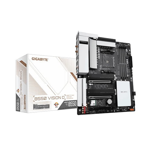 Gigabyte B550 Vision D AMD 3rd Gen Wi-Fi Motherboard
