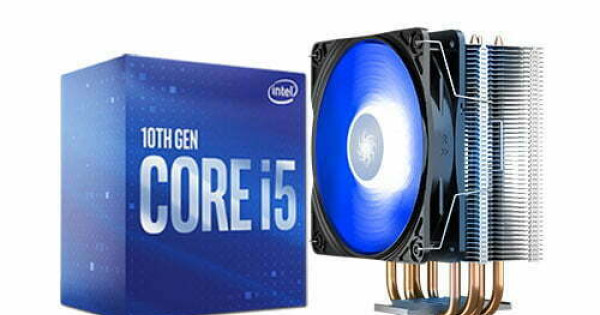 Intel Core i5 10400 10th Gen Processor & DEEPCOOL GAMMAXX 400 V2 CPU ...
