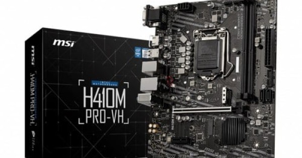 MSI H410M PRO-VH DDR4 Micro-ATX 10th Gen Intel Motherboard