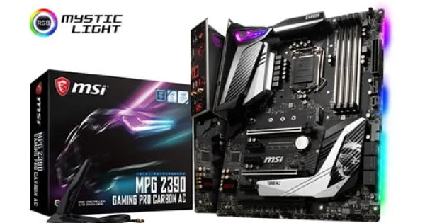 MSI MPG Z390 Gaming Pro Carbon AC 9th Gen ATX Motherboard