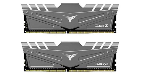 Team T-Force DARK Z 16GB (2x8GB) DDR4 3200MHz Desktop RAM - GRAY