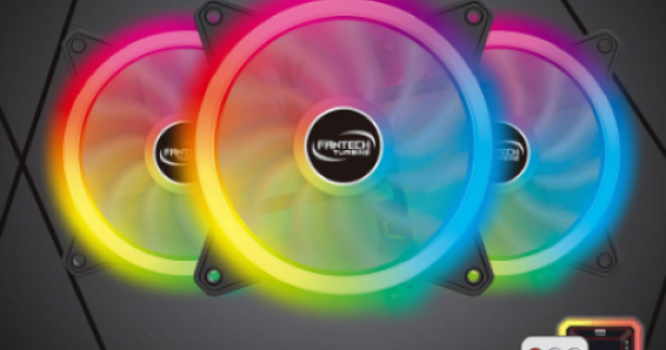 Fantech FB-301 Turbine 120mm Three Fan Pack Case Fan