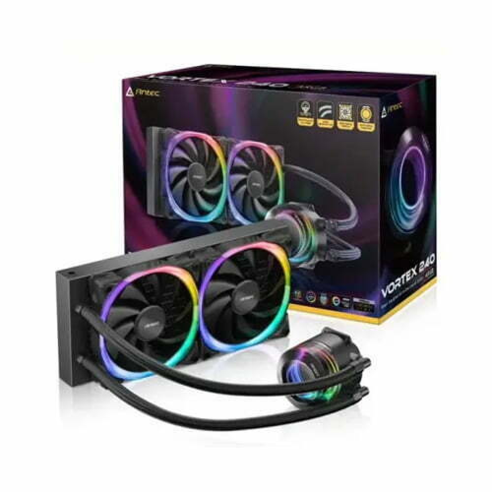 Antec Vortex 240 ARGB All-in-One Liquid CPU Cooler