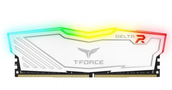 TEAM T-Force DELTA RGB White 16GB 3200MHz DDR4 Gaming RAM