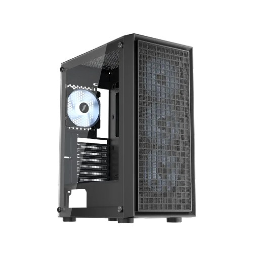 1STPLAYER Go6 ATX Gaming Casing Black – Mesh & Glass Case