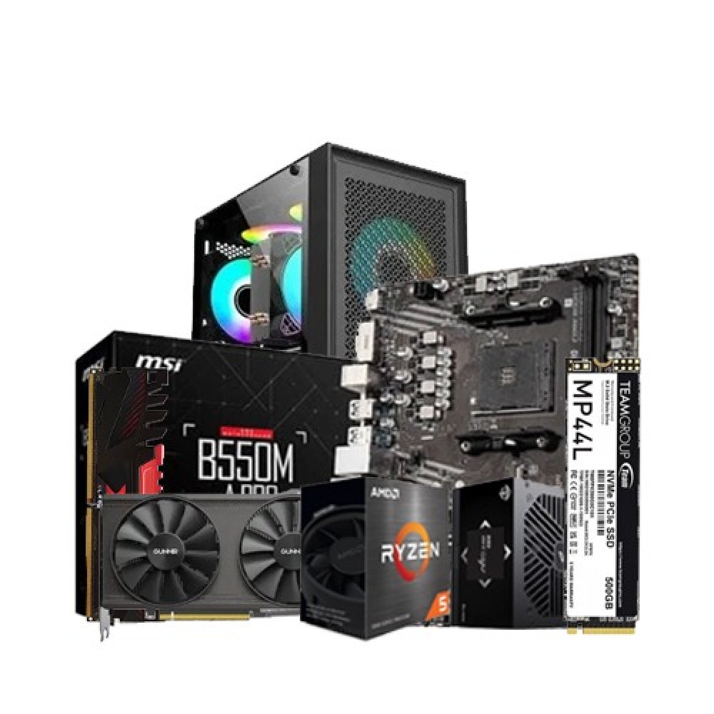 Budget PC With AMD Ryzen 5 5600X Processor price In BD