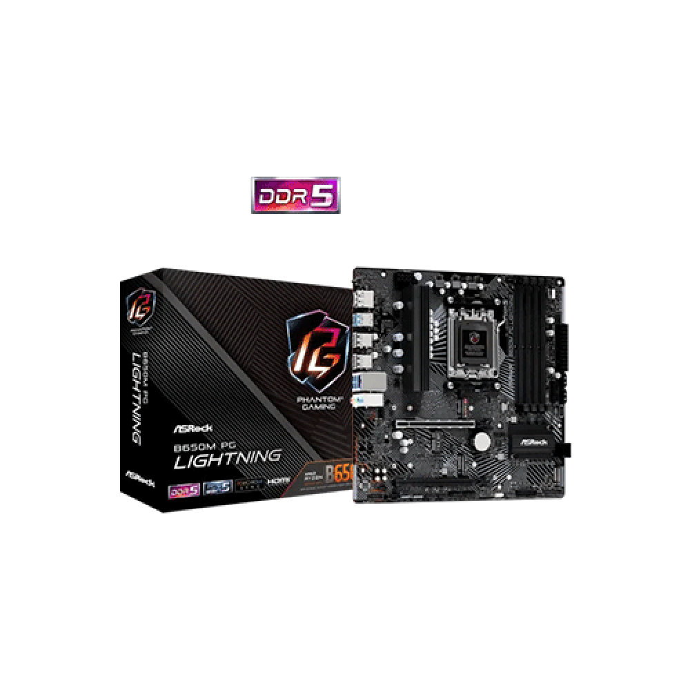 ASRock B650M PG Lightning AM5 Micro ATX Motherboard Price in BD