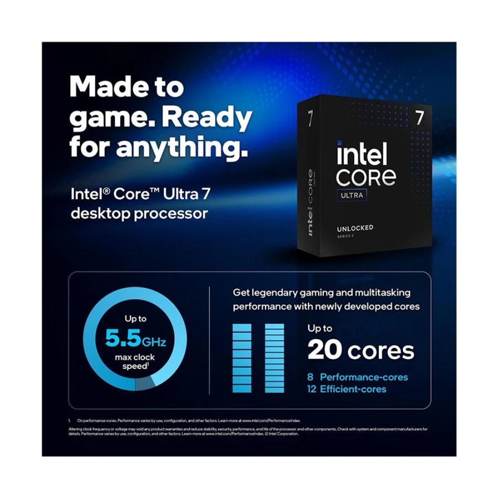 Intel Core Ultra 7 265K 15th gen Desktop Processor price in Bangladesh