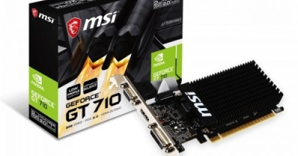 MSI GT 710 2GD3H LP Graphics Card Price in Bangladesh
