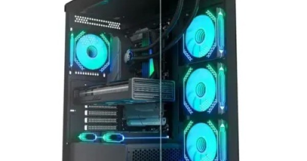 PC Power ICE TOWER ELITE BK Desktop Case Price in BD