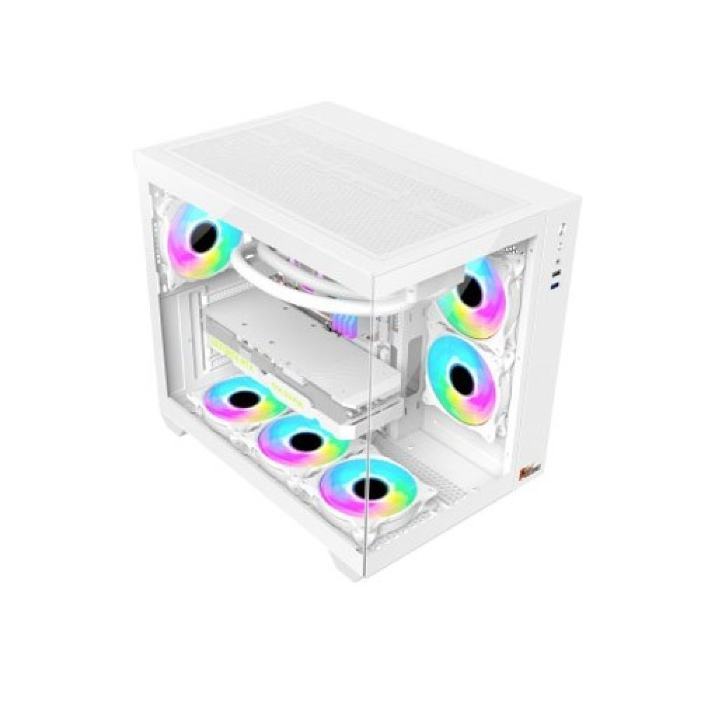 PC POWER PG-H600 ICELAND WH Casing Price in Bangladesh