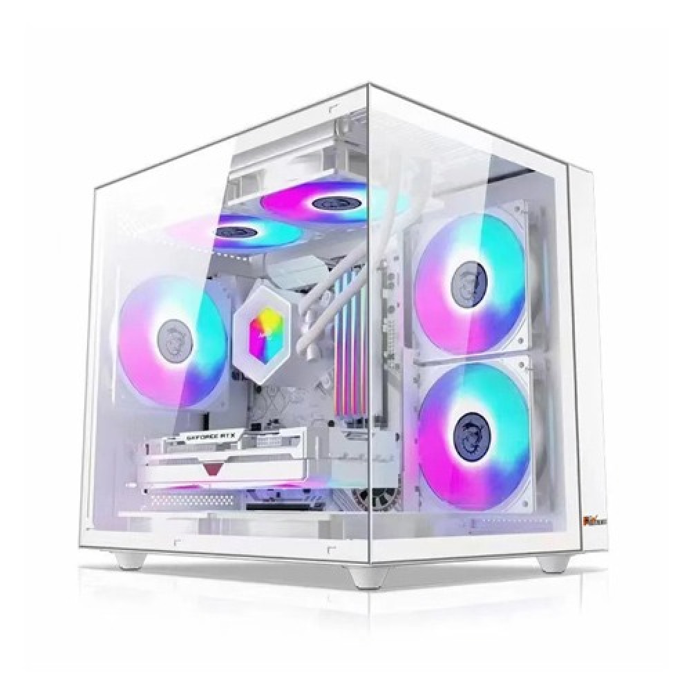 PC Power PG-H25 WH Ocean View M-Atx Gaming casing Price in BD