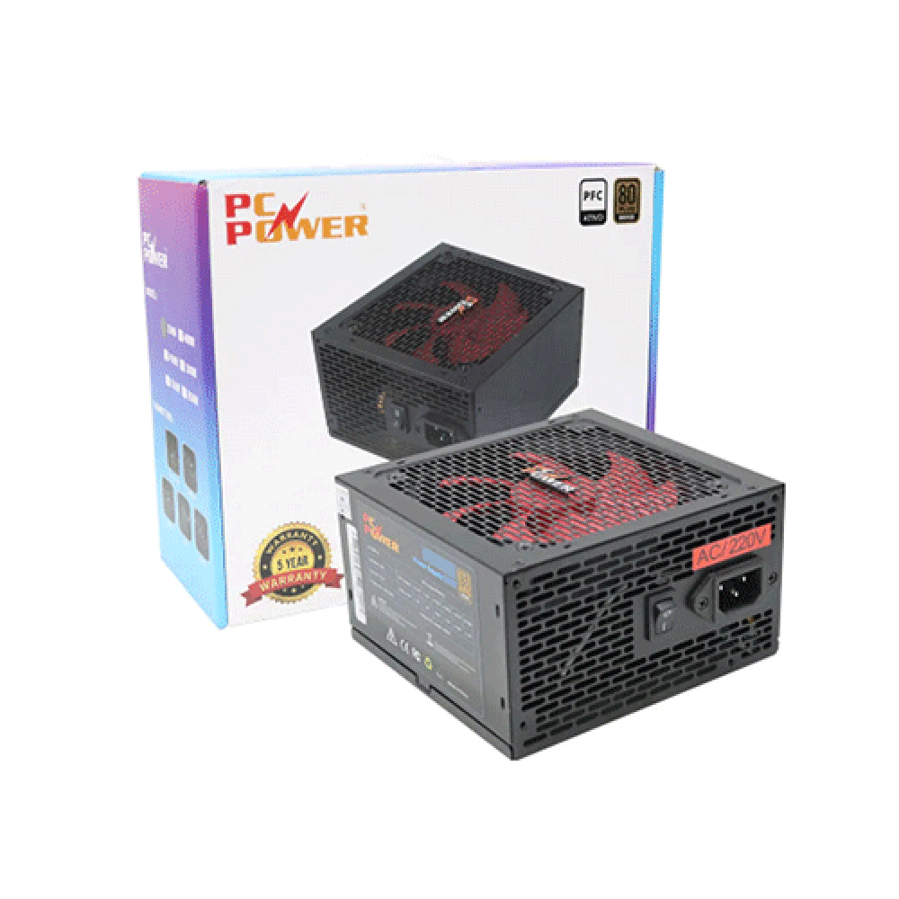 PC Power PP-650W 650W 80+ Bronze Power Supply Price in BD