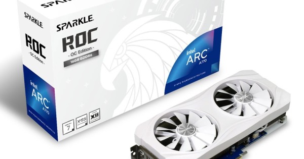SPARKLE Intel Arc A770 ROC LUNA OC White Edition Graphics Card Price in BD
