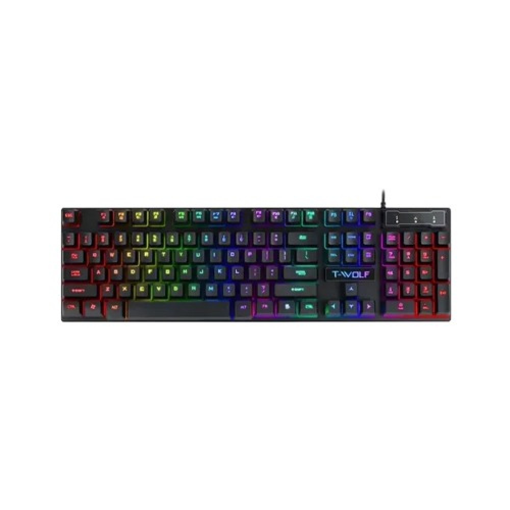 T-WOLF T20 Wired RGB Gaming Keyboard Price in Bangladesh