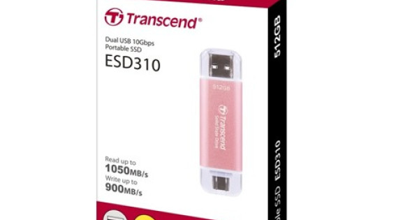 Transcend 512GB ESD310P Type C Portable SSD Pink Price In BD