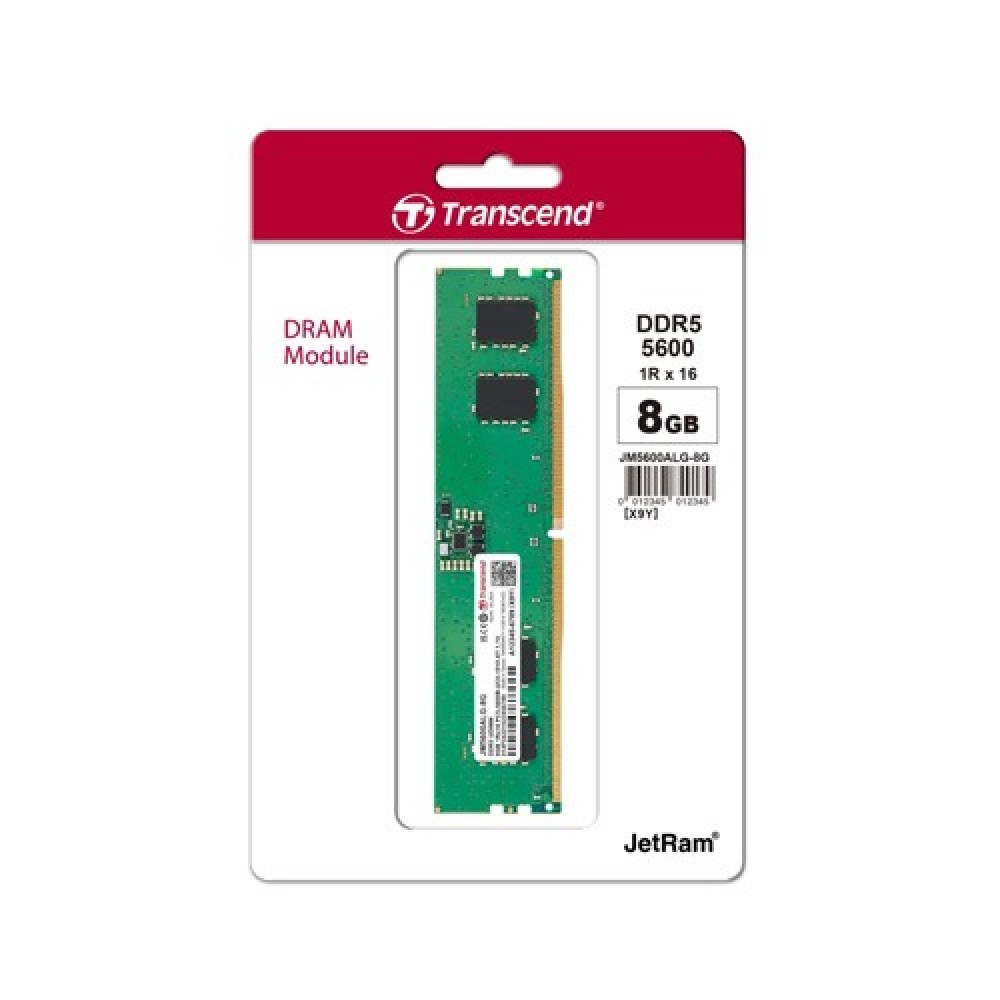 Transcend 8GB JM DDR5 5600 U-DIMM RAM Price in Bangladesh