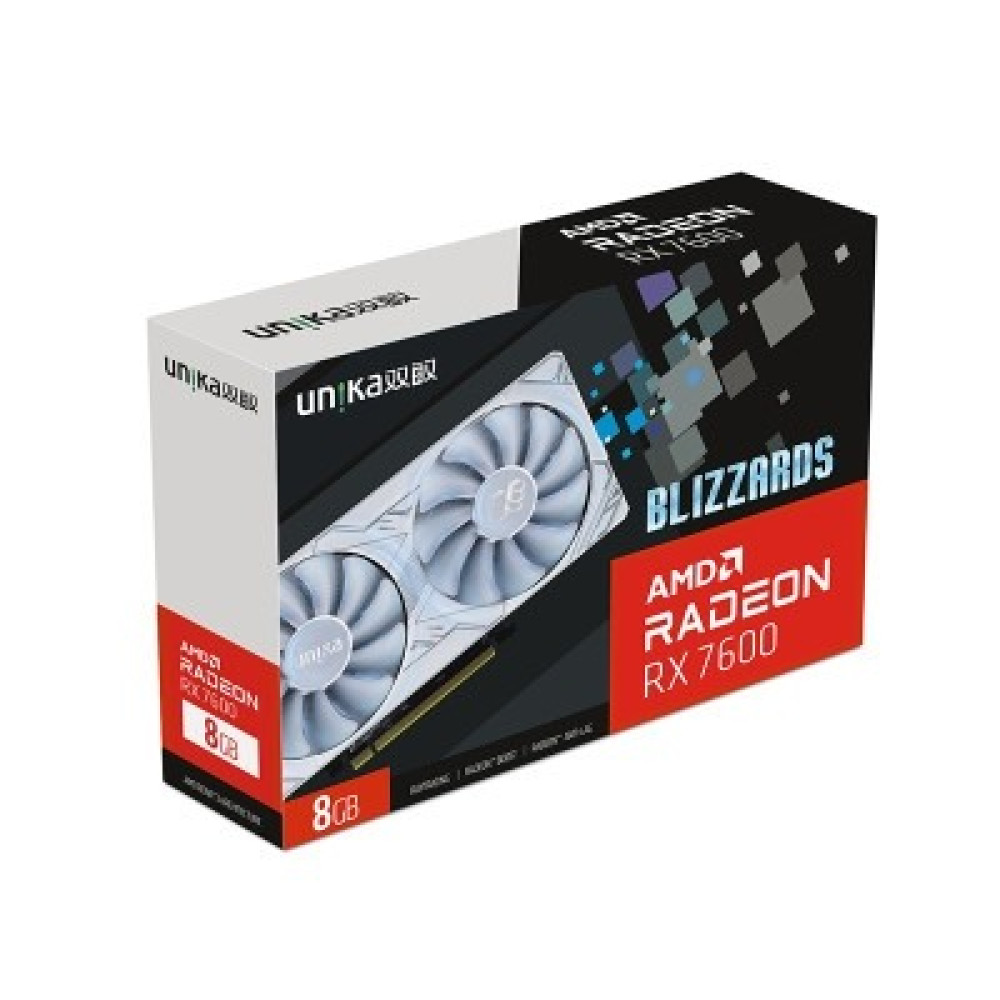 Unika Radeon RX 7600 8GD6 Graphics Card Price in BD