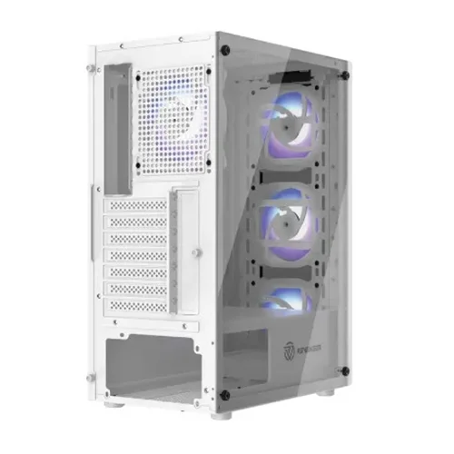 Revenger SHOCKWAVE Mid Tower Gaming Case (White) Price in BD
