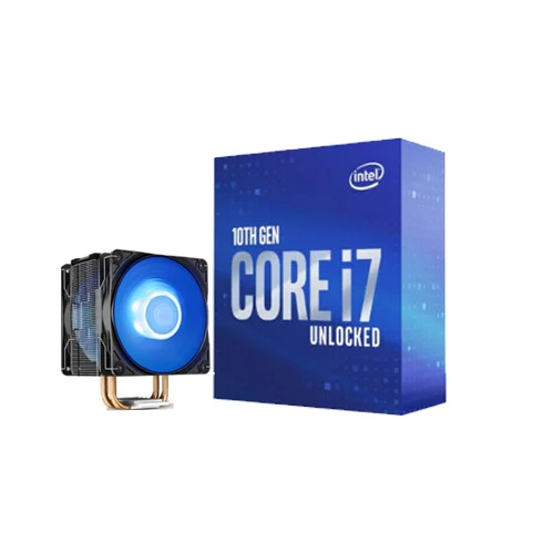 Intel Core i7 10700 10th Gen Processor & Deepcool GAMMAXX 400 PRO CPU ...