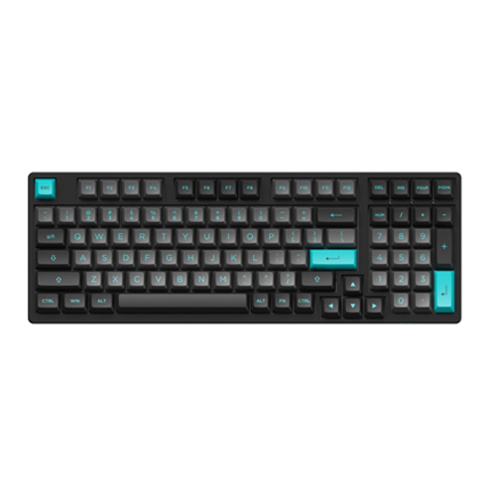 Akko 3098N Black & Cyan 90% Hot Swappable Red Switch Keyboard Price in BD