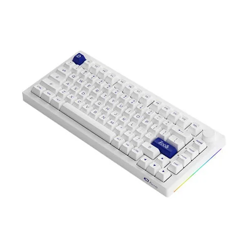 Akko 5075B Plus Blue on White RGB Gaming Keyboard Price In BD