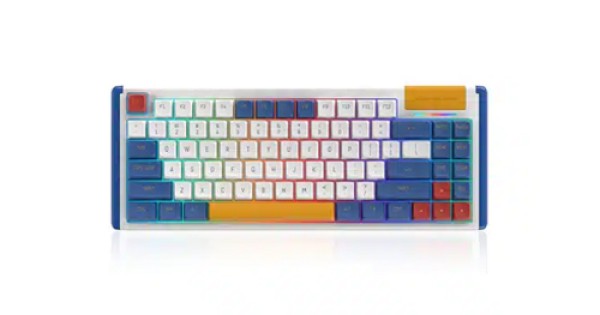DUSTSILVER GREY WHITE BLUE BACKLIGHT KEYBOARD Price In BD