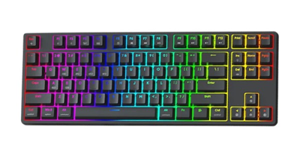 Monka A87 Pro Tri-Mode RGB Hotswappable Keyboard price in BD