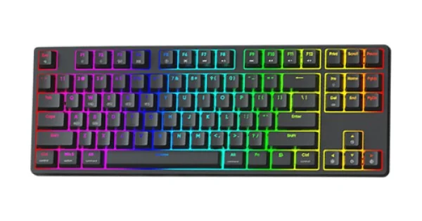 Monka A87 TKL Wired RGB Mechanical Keyboard price in BD