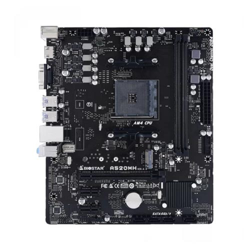 Biostar A520MH DDR4 AMD AM4 Socket Motherboard Price in Bangladesh