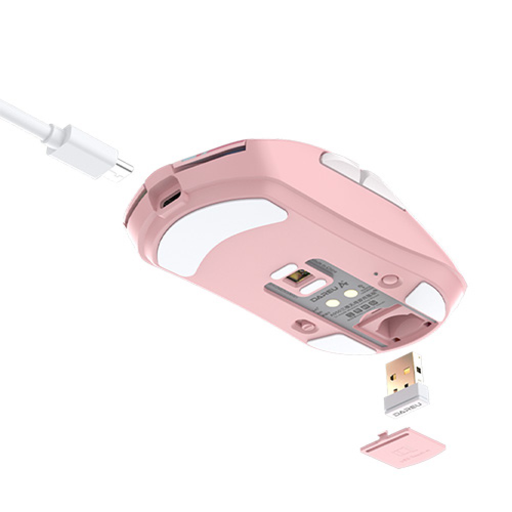 Dareu A950 Pink Tri-Mode Gaming Mouse Price in BD