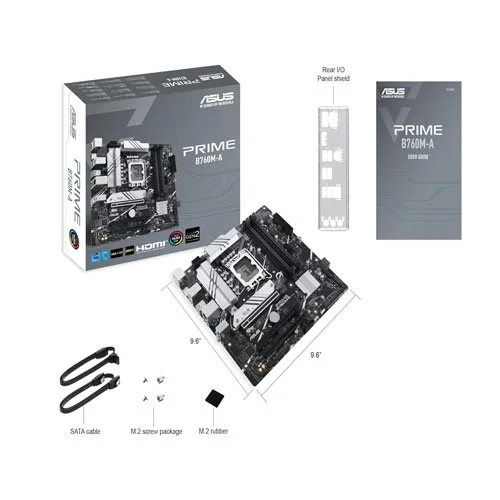 Asus Prime B760m-a Ddr5 Matx Motherboard Price in BD