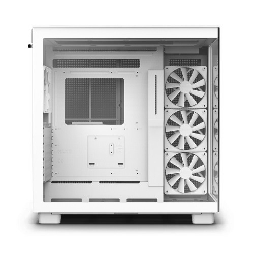 NZXT H9 Flow Dual-Chamber Casing White