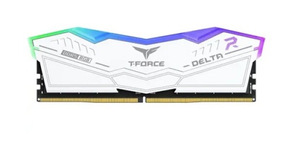 TEAM Delta RGB White 16GB DDR5 5600MHz RAM Price in BD