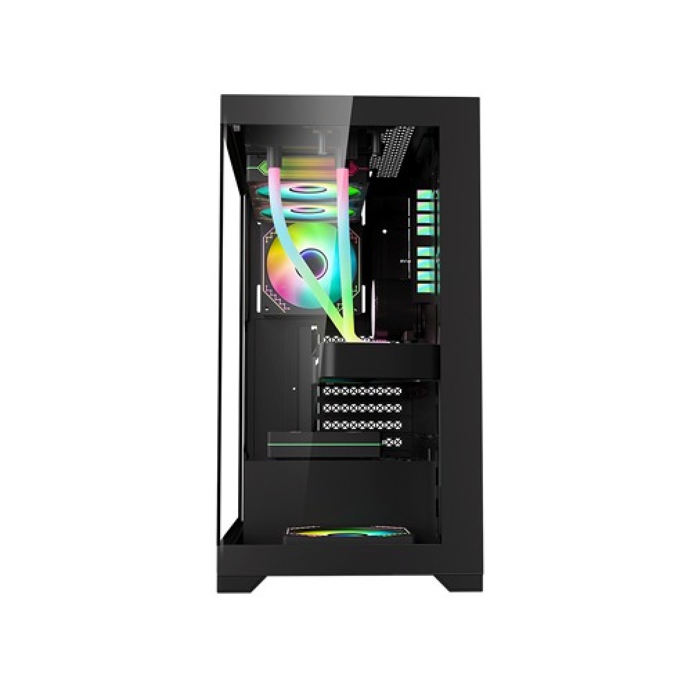 1STPLAYER Mi7-A Black ATX ARGB Gaming Case Price in BD