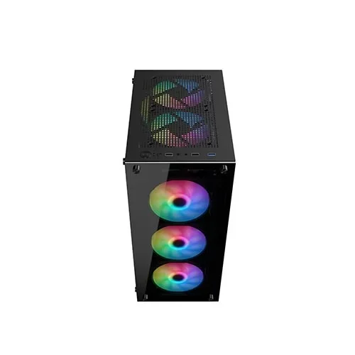Aptech 305 Glass New Gaming Case-Black price in BD