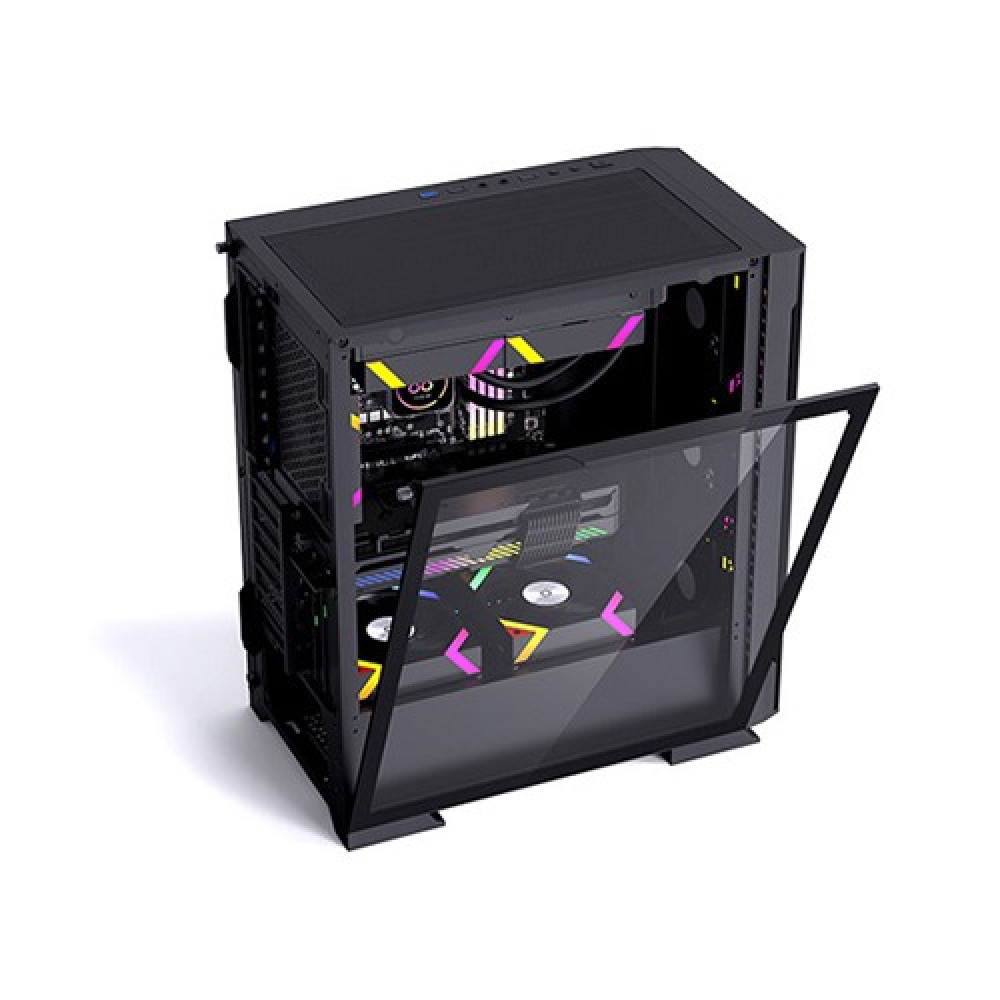 Aresze KT02B Mid-Tower Black Gaming Casing price in BD